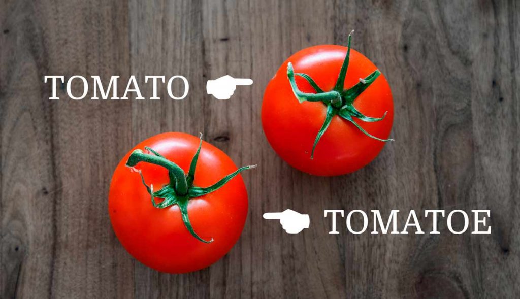 YOU SAY TOMATO, I SAY TOMATOE! - 4Boca.com